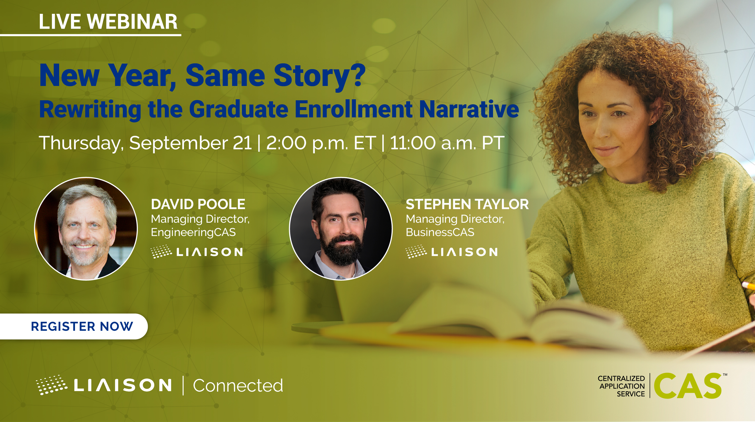 Watch Now Rewriting The Graduate Enrollment Narrative Webinar